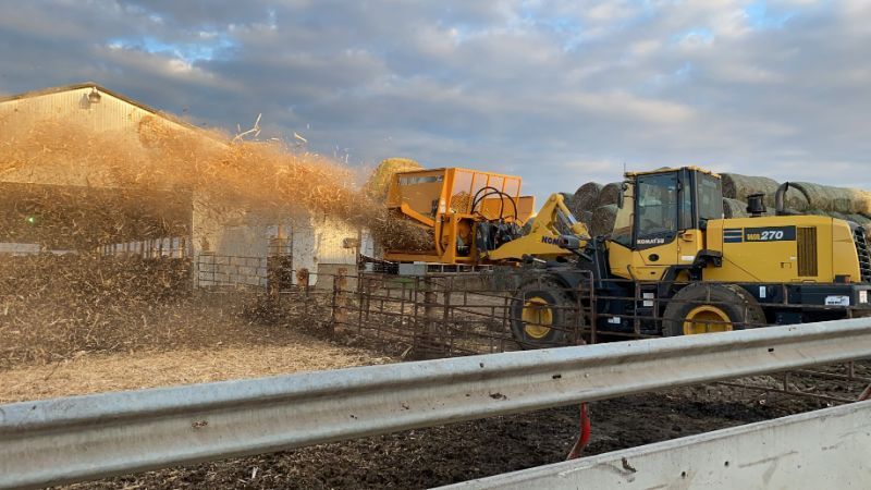 7200-LMH Round Bale Processor for Sale - Fair Manufacturing