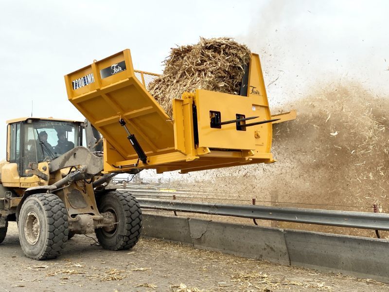 7200-LMH Round Bale Processor for Sale - Fair Manufacturing