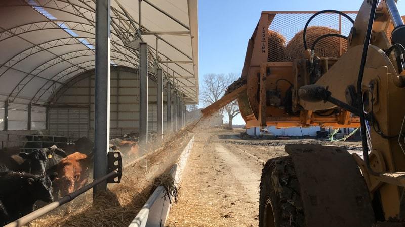 7200-LMH Round Bale Processor for Sale - Fair Manufacturing