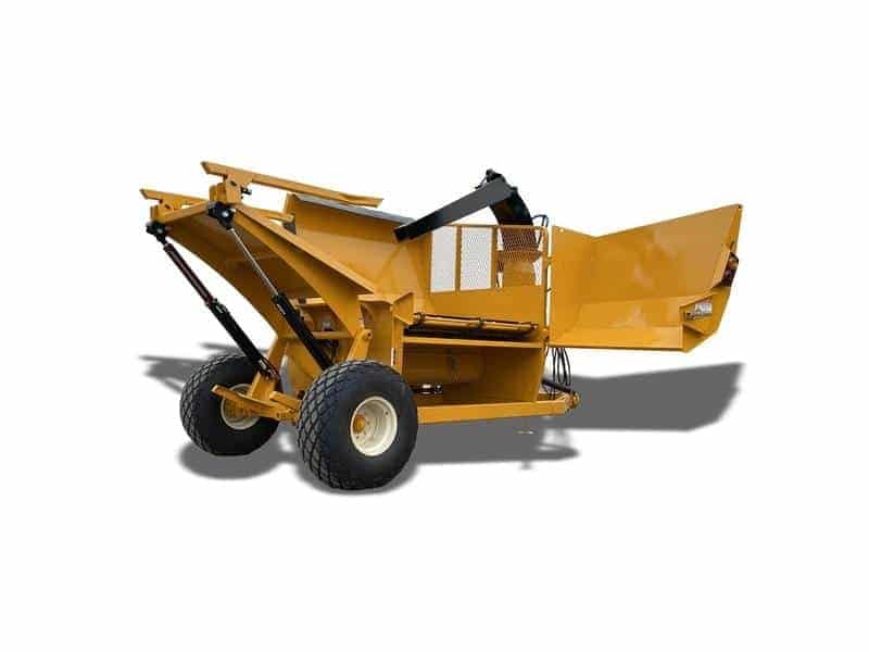 7830-TD Round Bale Processor & Straw Blower | Fair Manufacturing
