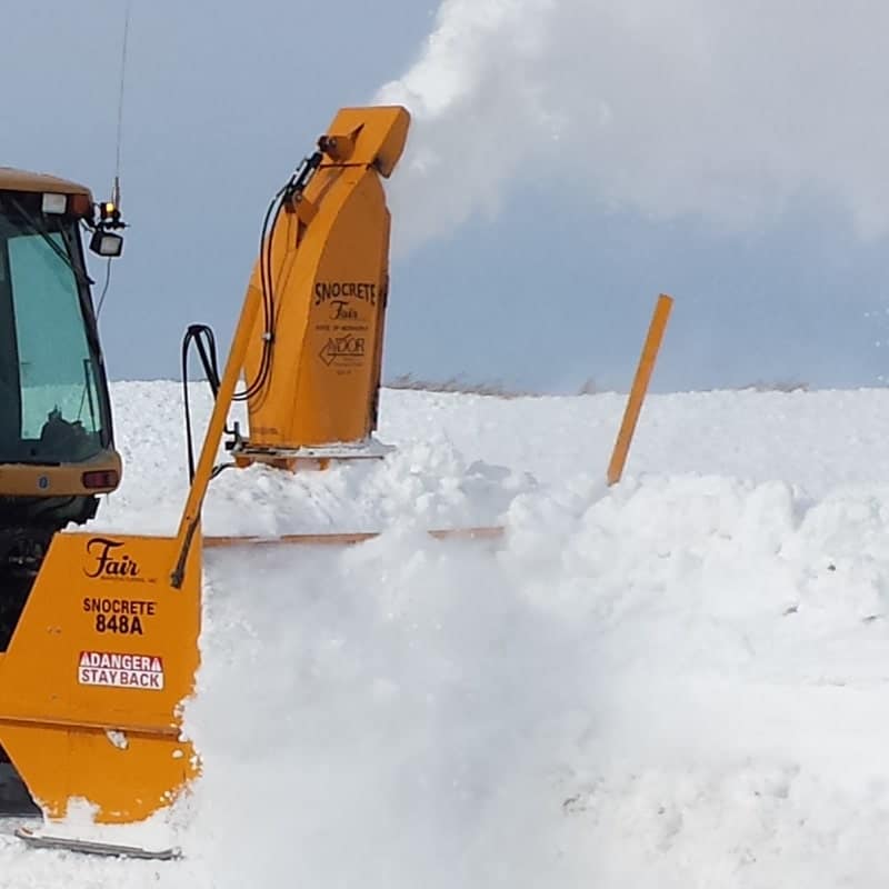 848C PTO Snowblower | Front Mount & Rear Mount | Fair Manufacturing