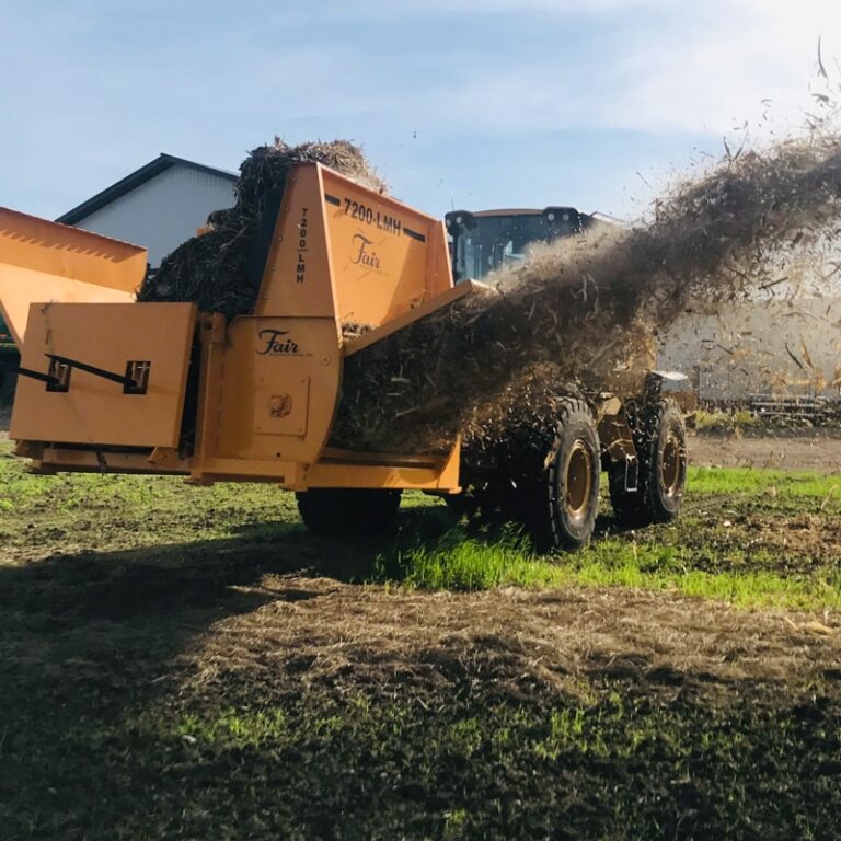 7200-LMH Round Bale Processor for Sale - Fair Manufacturing